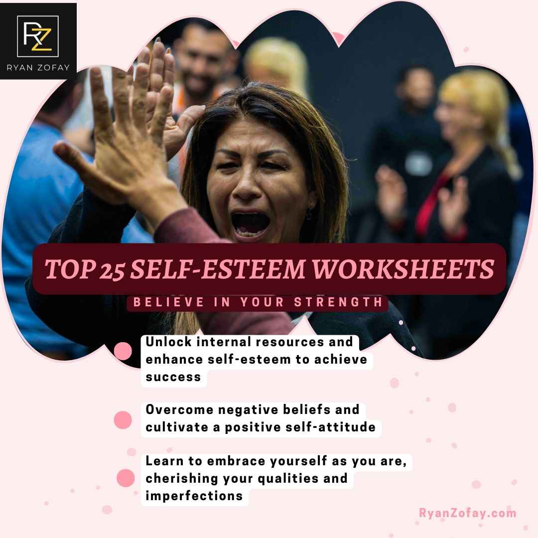 Best 50 Self Esteem Worksheets Handout Activities Exercises