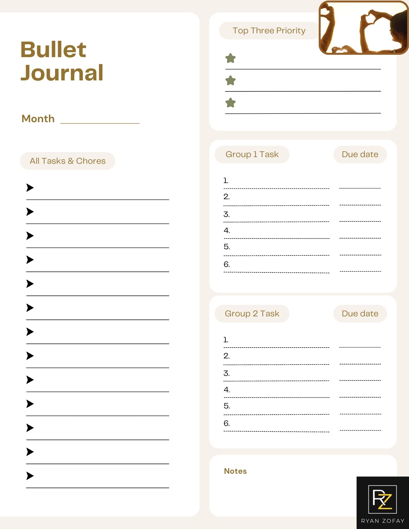Free tracker for journaling printables & trackers mini printable for ...
