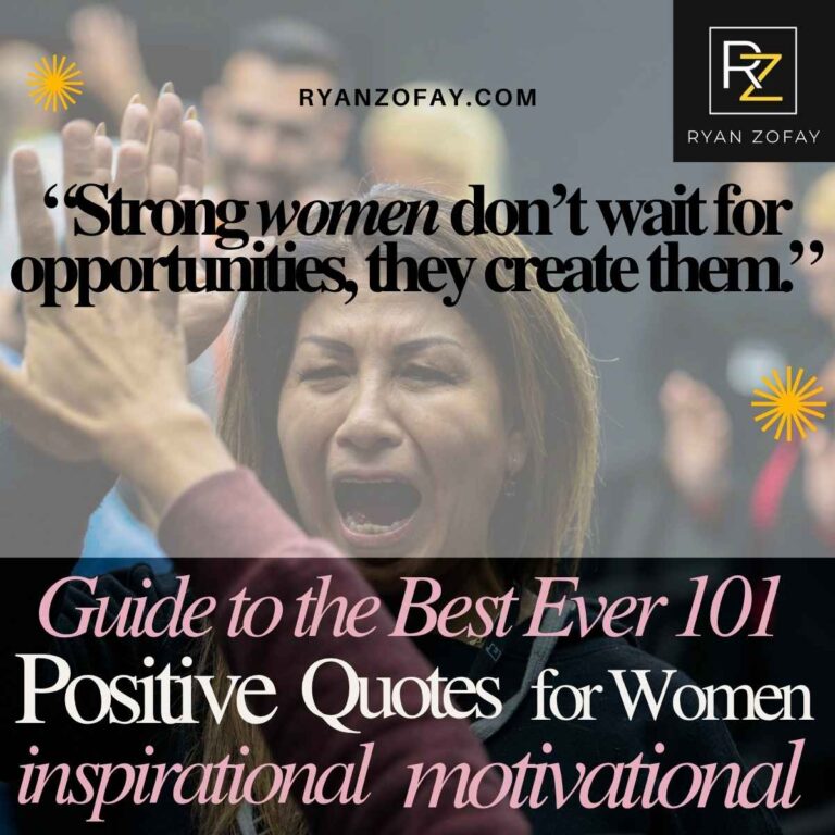 Best Ever 101 Positive Quotes for Women for Success & Growth