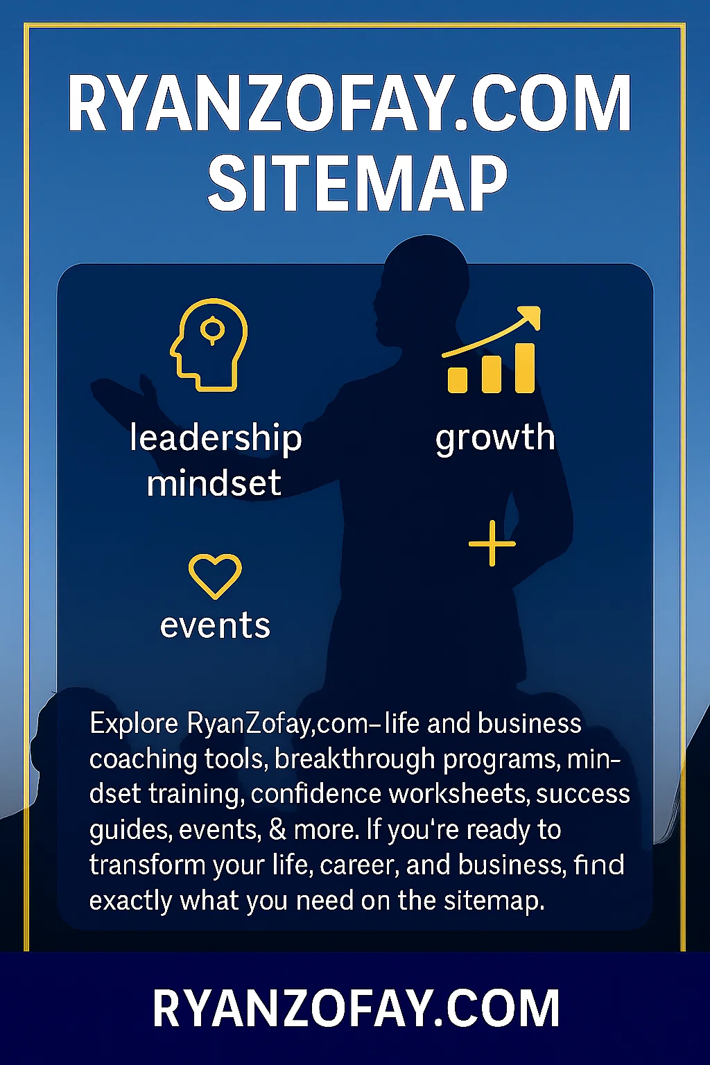 Best Ryan Zofay SiteMap Life Business Coaching Resources